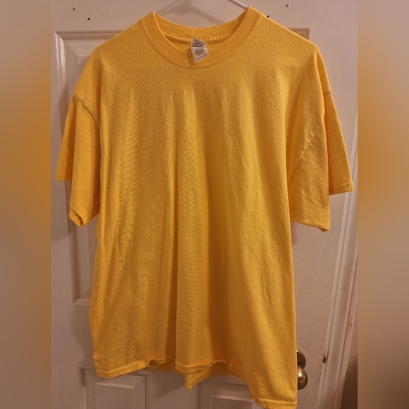 Gildan | Shirts | Yellow Tee Shirt Xl | Poshmark